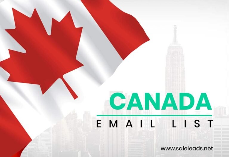 Canada Email List - 1 Million+ Verified B2B & B2C Database